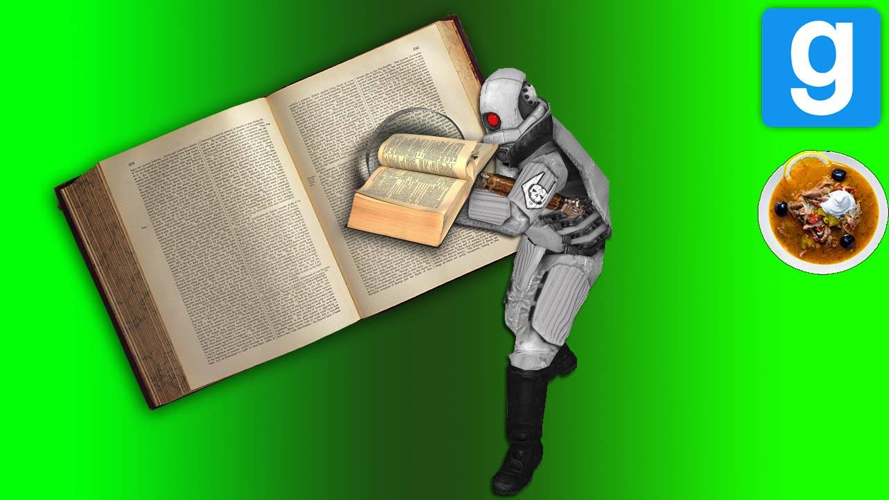 Угар! Книжные поиски. (Солянка. Garry's mod Prophunt)