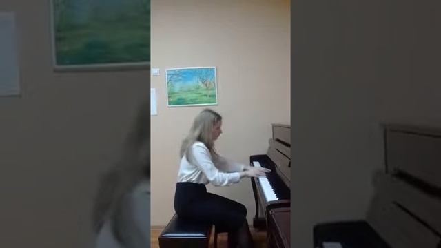 Власова Анастасия. 'Грустная песенка', Калинников