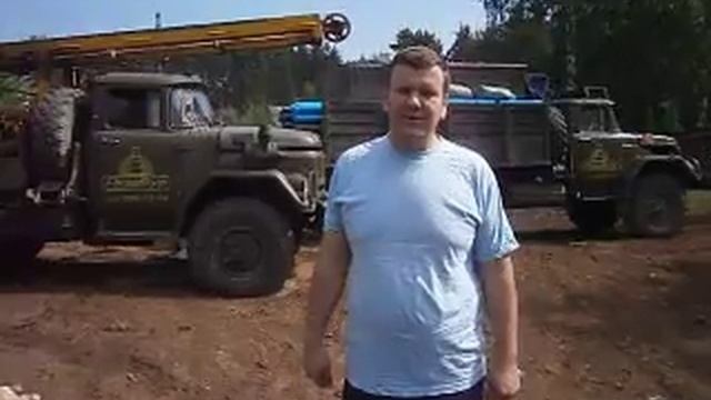 Отзыв заказчика о бурении скважины на воду и обустройство скважины. Одинцовский р он Полушкино
