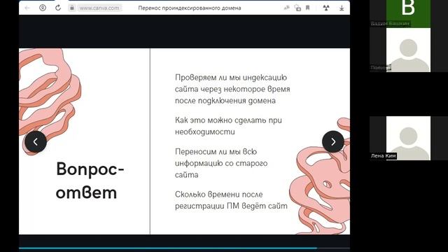 Урок 18. Перенос проиндексированного домена