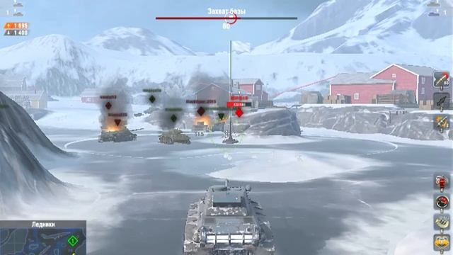 Удивительный бой для меня Tanks blitz