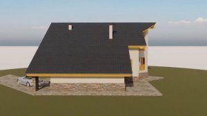 Проект шале Карелия 162 м2 от ИНВАПОЛИС