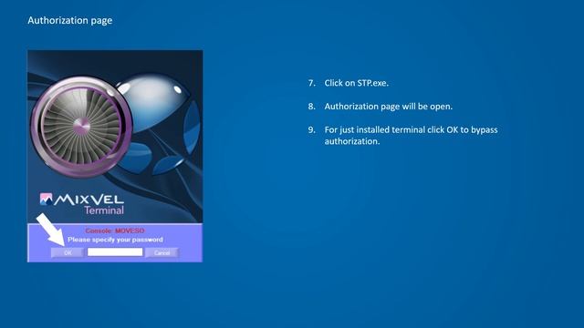 how to install terminal MXV