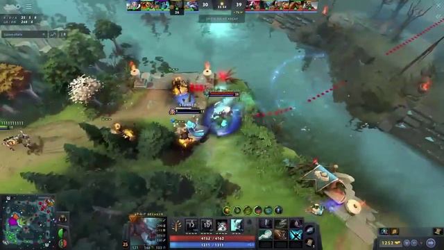 Бара берёт максимальный разгон под всеми бафами и предметами Dota 2