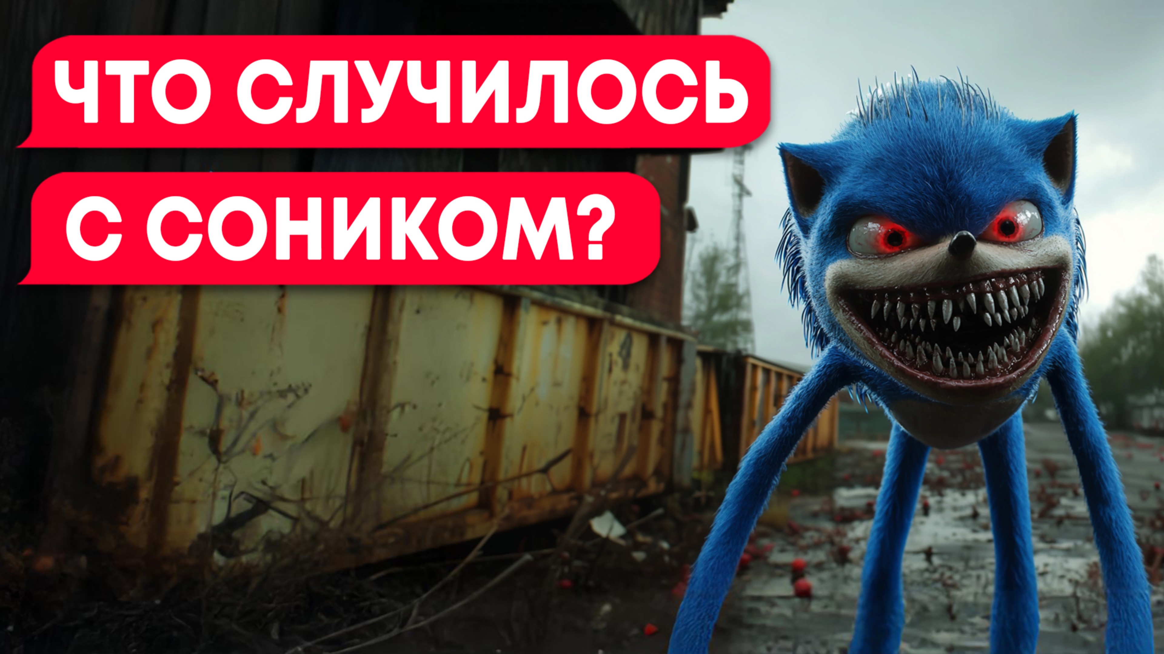 ШИН СОНИК в заброшенном лагере! (переписка про Соника Пожирателя, Соник EXE, личные переписки)