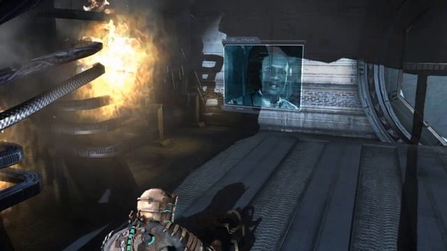 Dead space. Глава 8: Найти и спасти - часть 2: Айзек Кларк против Слизняка