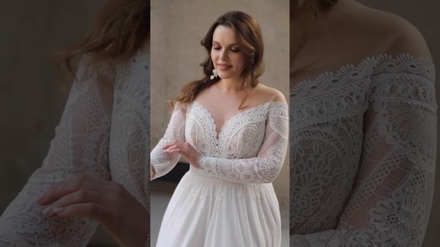 Свадебное платье Тамия от Kookla Plus Size