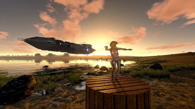 Empyrion - Galactic Survival - The Girl and the Sunset