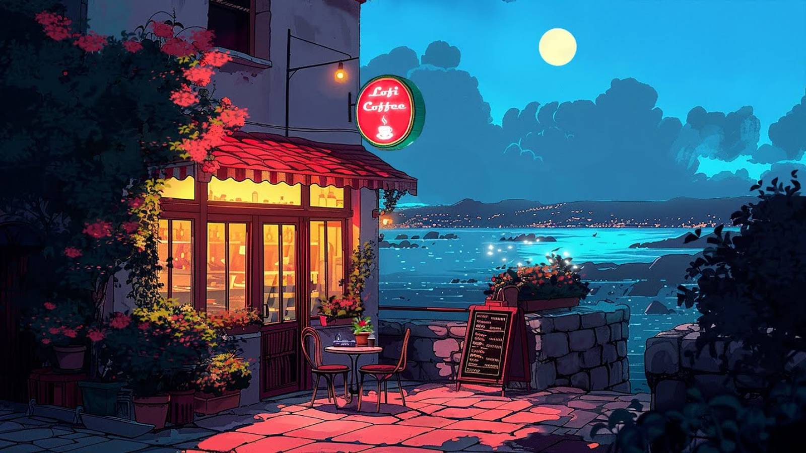 Cafe Lofi for Your Night ~ Lofi Hip Hop Mix to Relax/ S Lost in Lofi Cafe Vibes