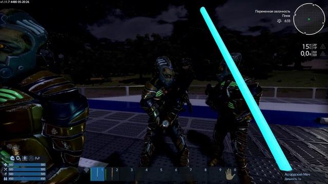 EGS RE2 Atlantis - Asgardian lightsaber :)))