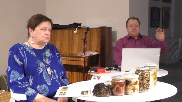 "Грибная вечеринка в библиотеке №3" Встреча Грибоведов с читателями 29 января 2022 года.