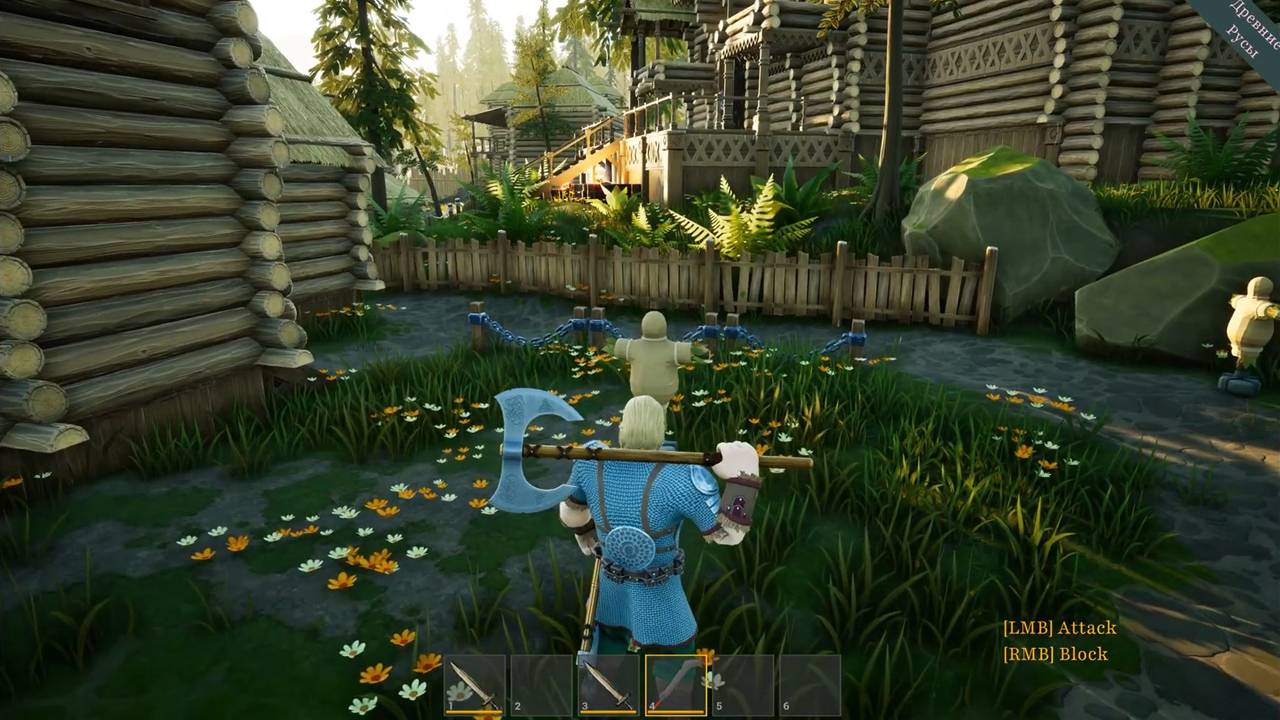 Древние Русы - Боевая система в игре