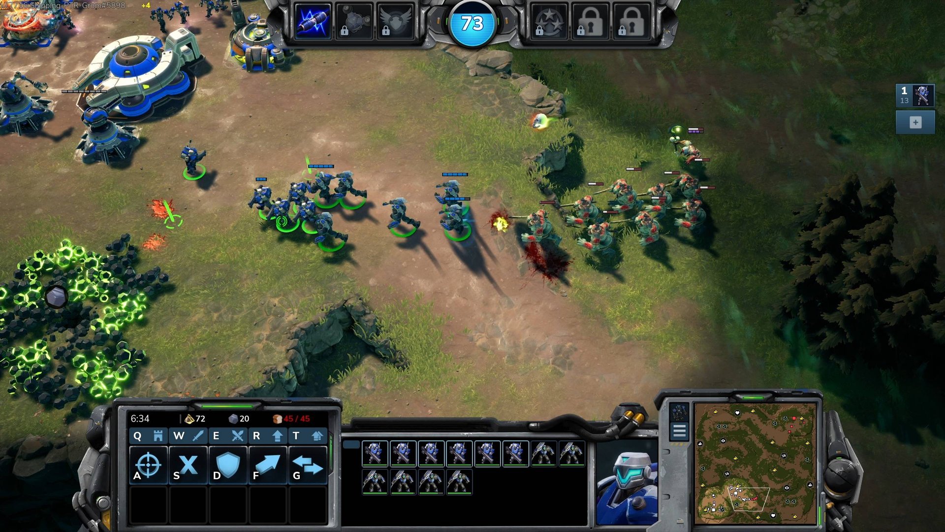 [01.11.24] Stormgate: 1v1 [Vanguard vs. Infernals] [карта: Сломанная корона] (new patch 0.1.2)