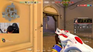 OMEN c'est TROP FORT sur ASCENT Valorant !! | Sanjay