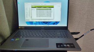 Установка windows 11 на ноутбук Acer Aspire 5 15 A515-58GM