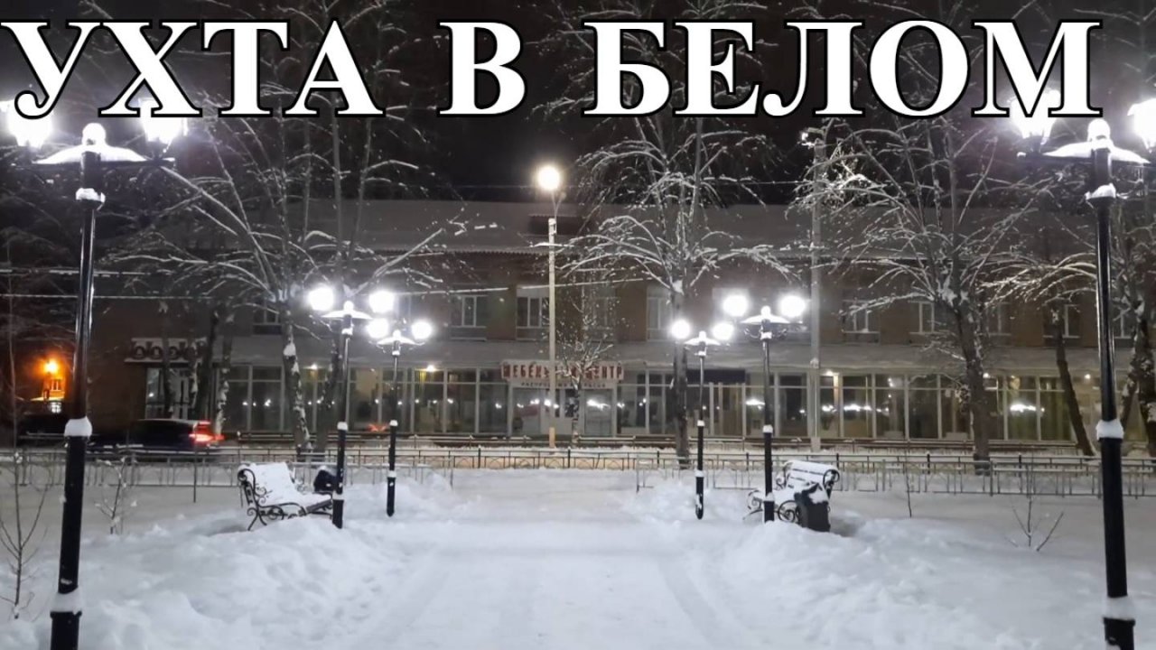 Ухта. Снегопад. Ул. Оплеснина. Пр-кт Ленина. 8 Ноября 2024