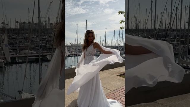 Свадебное платье Эльвира из коллекции «Wild Rose» от бренда Gabbiano