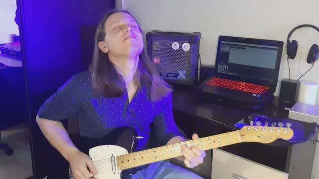 Припев этой песни в СССР знали все! "Brother Louie" на гитаре (Modern Talking cover)