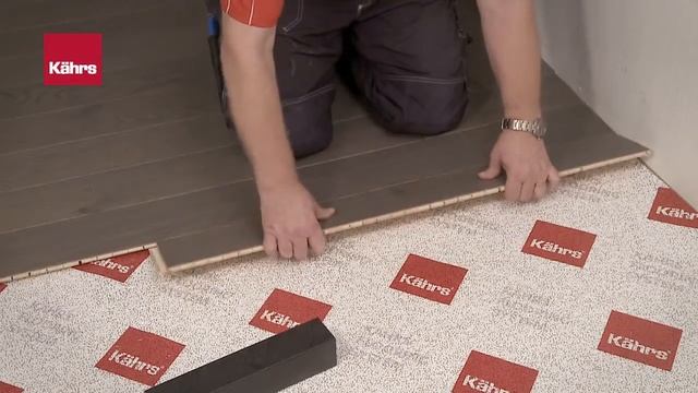 Kahrs Woodloc 5S Укладка в противоположном направлении