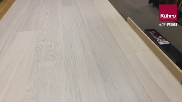 Паркетная доска Kahrs Дуб КОКОСОВЫЙ КРЕМ