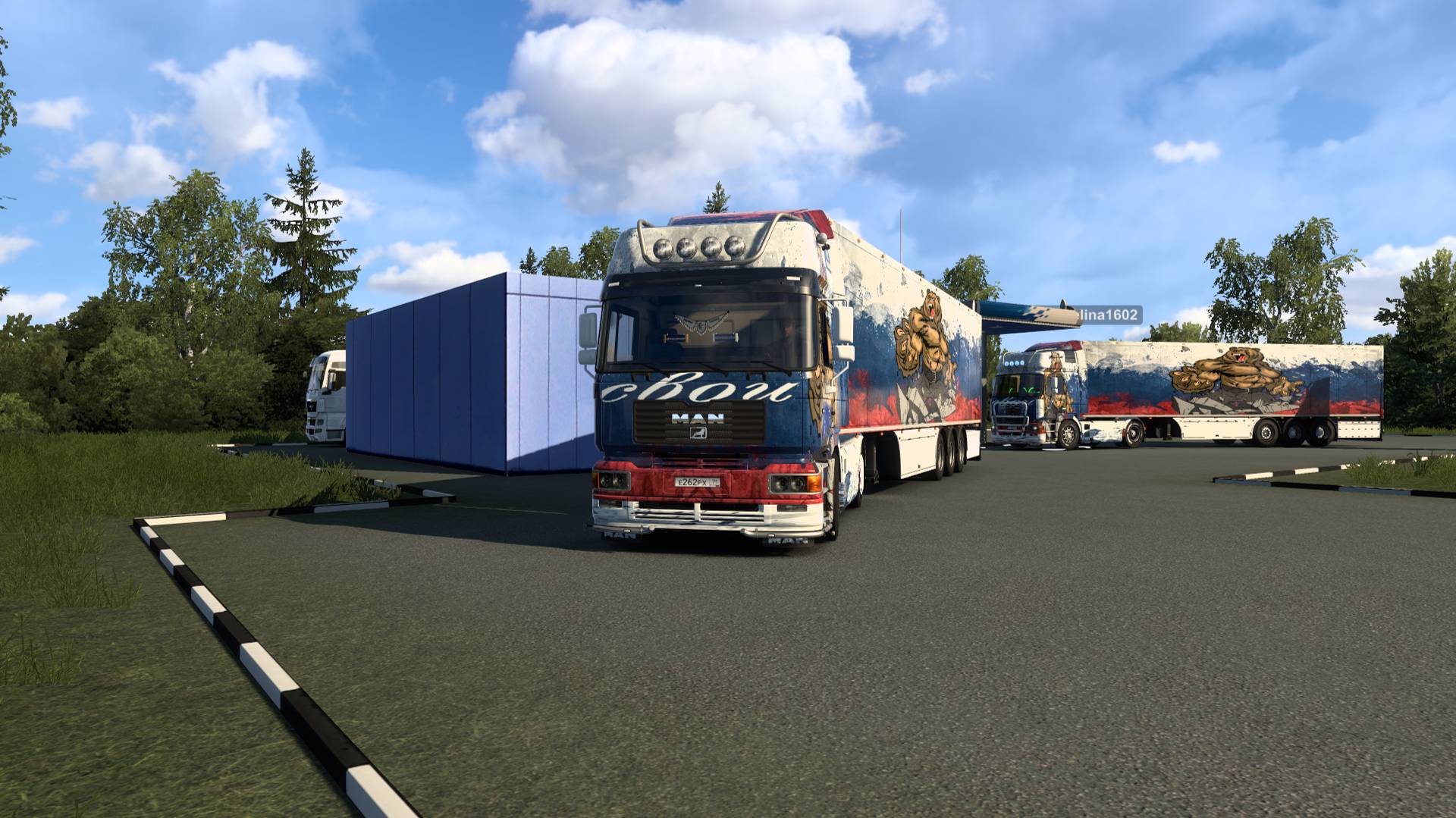 ETS2 1.49 проезжаем Москву,карта проект Россия
