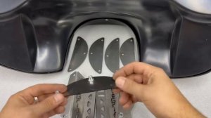 Стальные планки для бэтвинга производства Moto Griff