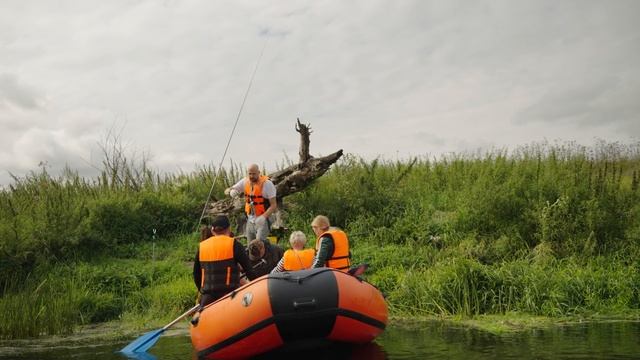 Сплав-квест по Москве-реке для компании "Точка Красоты"