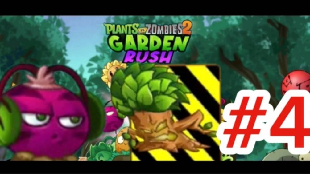 КОНЕЦ! Plants vs zombies 2 Garden Rush #4