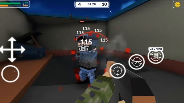 Полный геймплей Block Gun Hazmob | Официальное видео