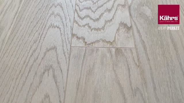 Паркетная доска Черс Дуб Жемчуг / Kahrs Pearl Oak