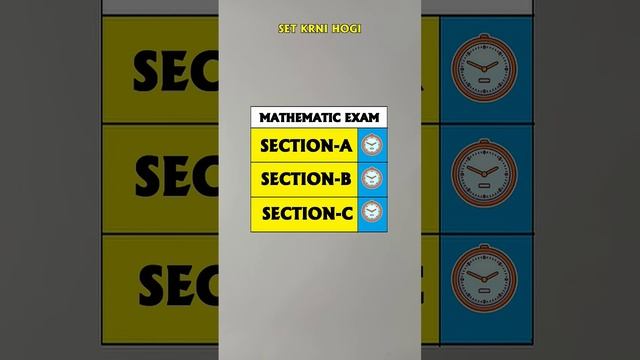 3 Tips to Score Highest Marks in Maths Board Exam🔥#studytips #exams #study