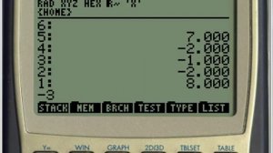 HP06 HP-50g Matrices and Vectors