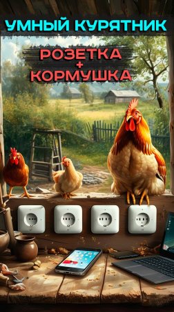Умная кормушка для кур. Подключение и настройка #домуреки #домвдеревне #курятник