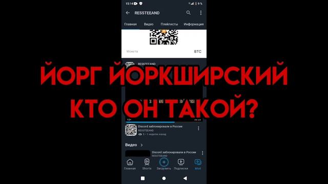Йорг Йоркширский — кто он такой?