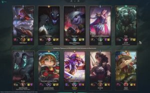 Летсплей League of Legends игра за Люкс (без комментариев)