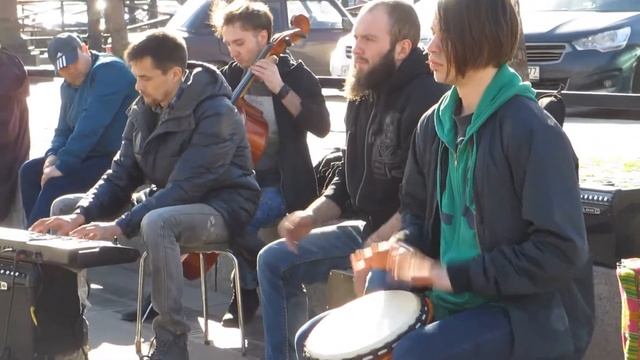Питер. Сенная. 30.04.15  STREETJAM