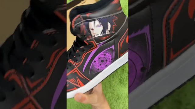 Akatsuki Itachi Jordan 1’s😭🔥🔥🔥 #naruto #narutofans #animefyp #anime #akatsuki #shoe #itachi