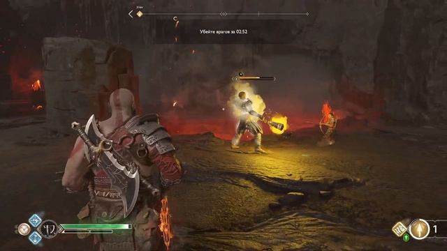№19 God of War. Валькирия Гондюль, Испытания Муспельхейма и путь в Нифльхейм