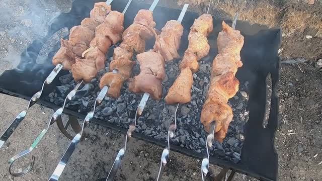 ШАШЛЫК сибирский СОЧНЫЙ из ЛЮБОГО мяса!!! 12.11.2024 г.
