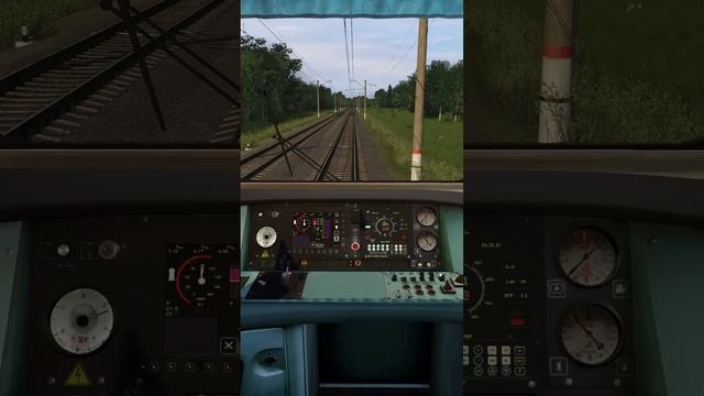 Trainz 22, «На ЭД4М-0441 по перегону Шульгино-Тарусская»