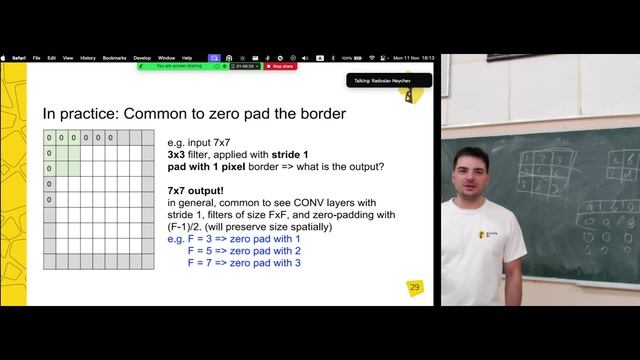 Работа с изображениями. Свёрточные нейронные сети. CNN / ML-basic RU L10 | 24f | girafe-ai
