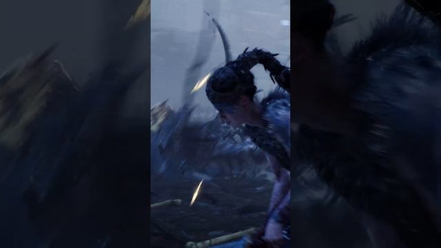 Hellblade! Парирование Вальравна! #shorts #Hellblade