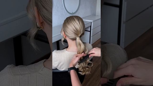 Туториал по голливудскому хвостику! #hairstyle #hairtok #hairtutorial #hair #beauty