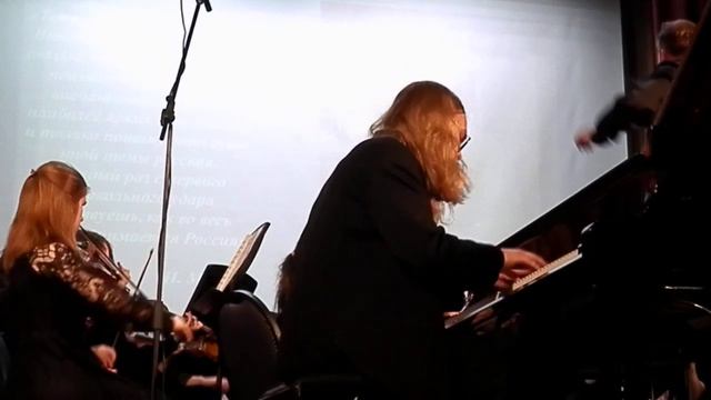 С.В. Рахманинов - Концерт № 2 (симф. оркестр муз. училища, солист - Александр Пшеничный, 01.04.2023)