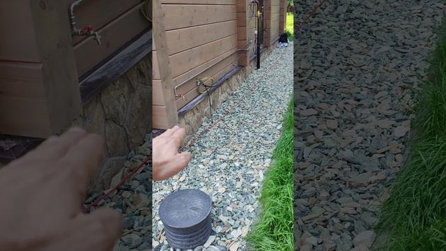 Устройство отмостки, быстрый способ