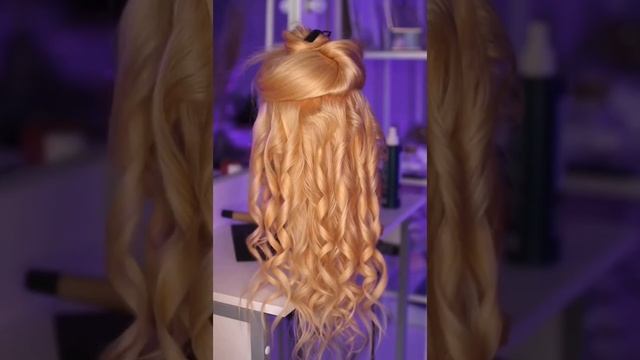 Лучшая учебная голова Серсея с натуральными славянскими волосами от iparikmaher.ru в работе