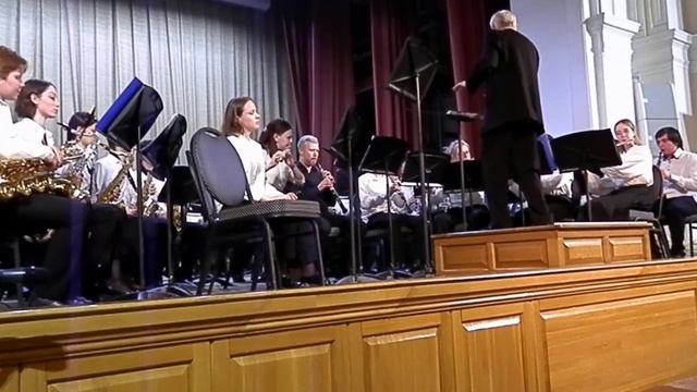 Духовой оркестр музыкального училища им. П.И. Чайковского (21.03.2023), выступление 1