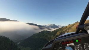 MSFS 2020  авиасимулятор. Посадка на площадку Нотр-Дам-Де-Ла-Салетт_Франция
