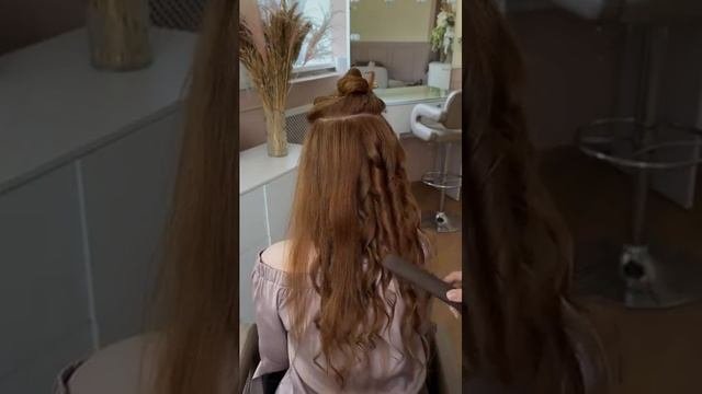 Мальвинка - самая популярная прическа среди невест и выпускниц! #hairstyle #hairtok #hairtutorial