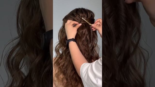 Схема сборки воздушного пучка ракушки #hairstyle #hairtok #hairtutorial #hair #beauty